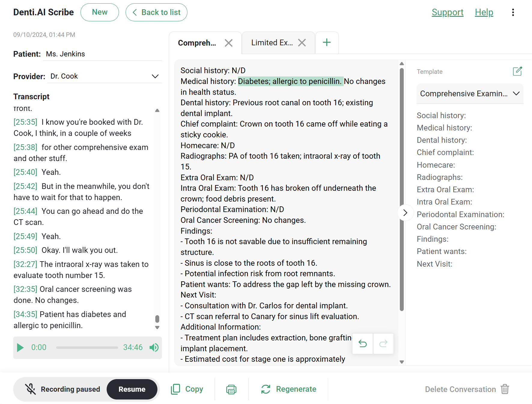 Core Features – Denti.AI